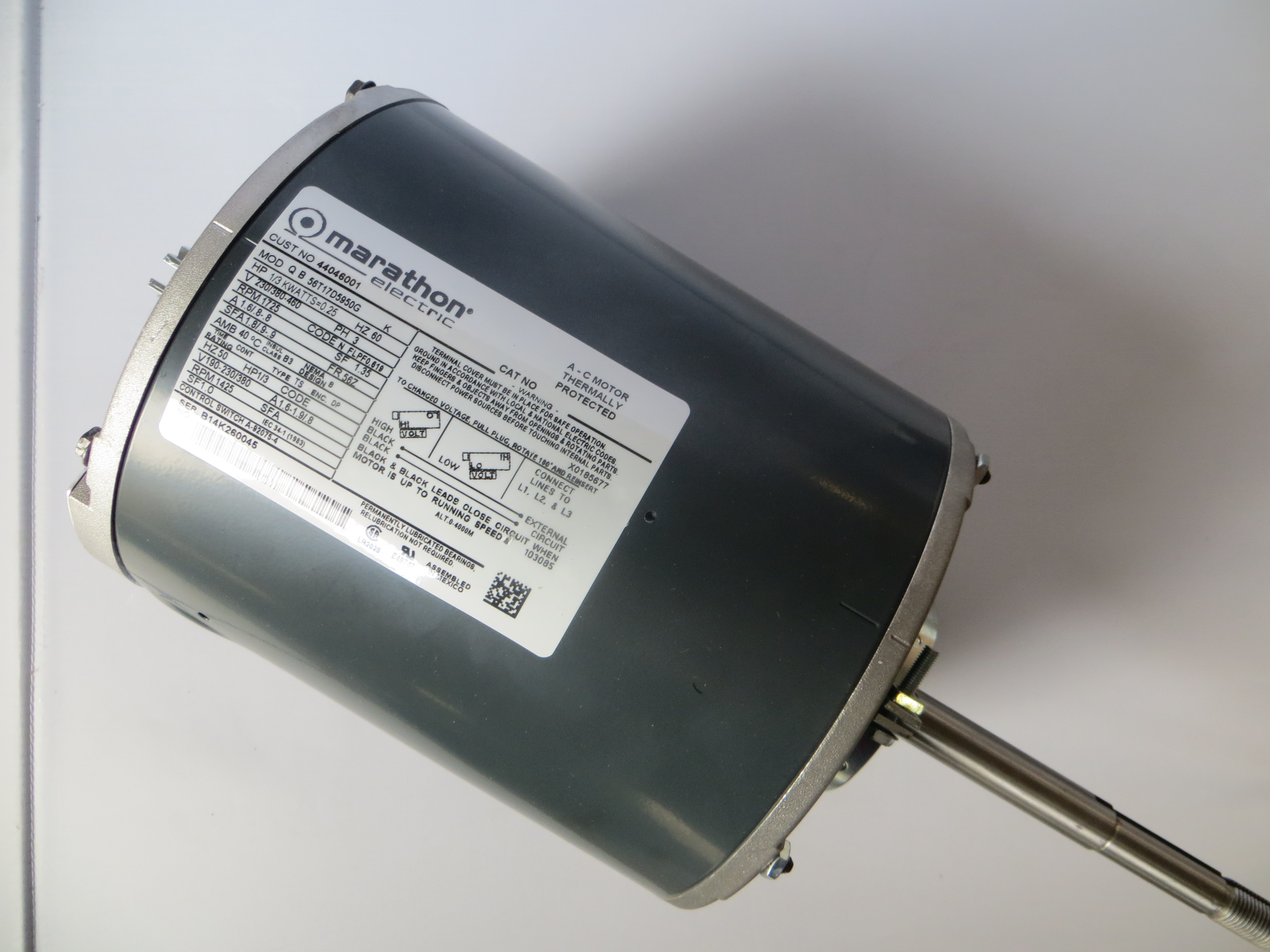 1/3 H.P. Dryer Blower Motor - 44046001P | Parts King
