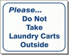 Laundry Signs | PartsKing.com